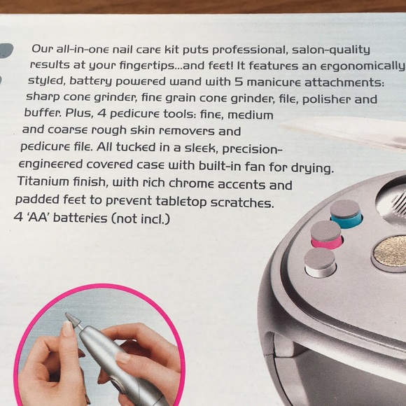 Perfect Solutions for her | Bath & Body | Nib Battery Operated Manipedi ...